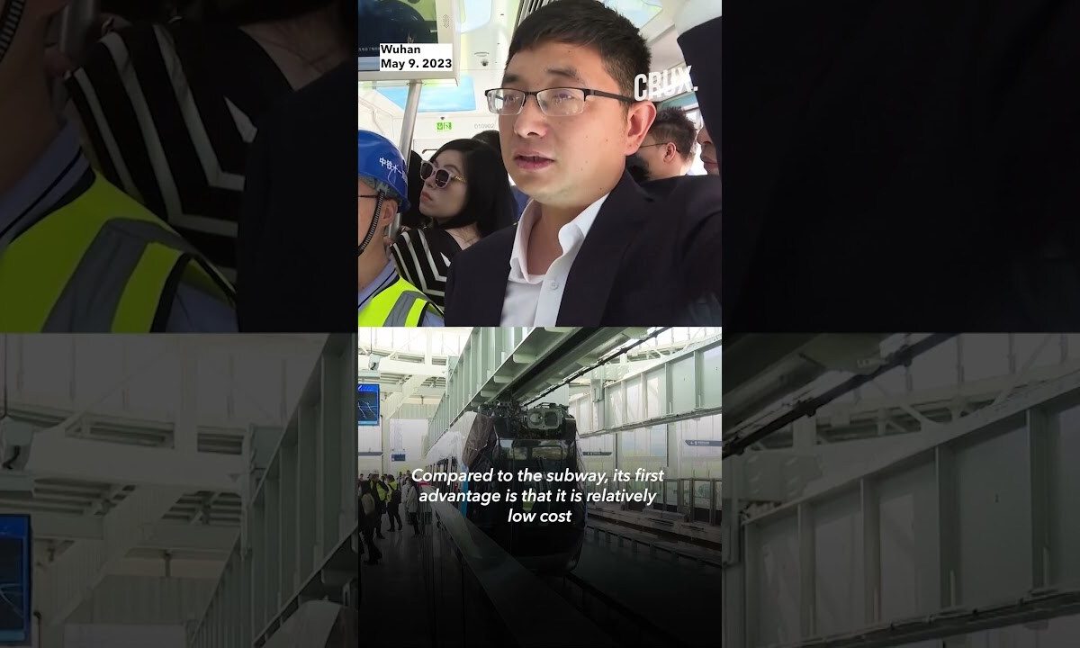 China Rolls Out First Driverless Sky Train - News18