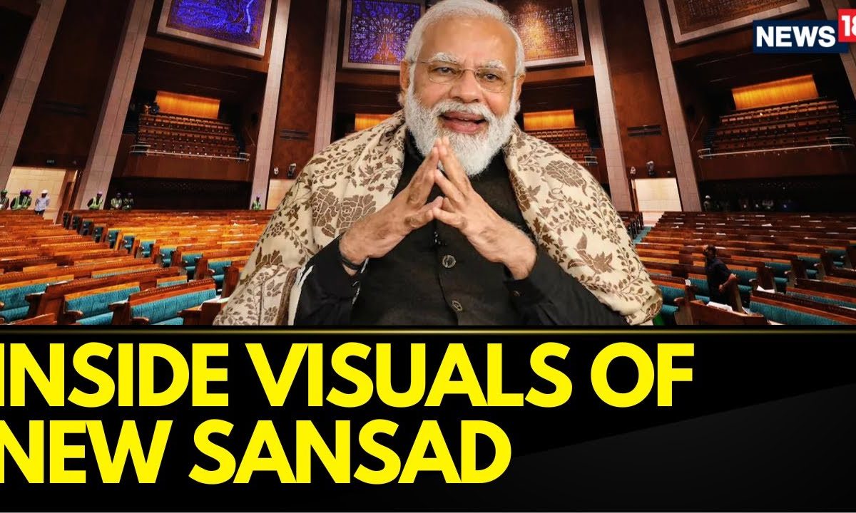 New Parliament Building India | First Visuals Of New Parliament ...