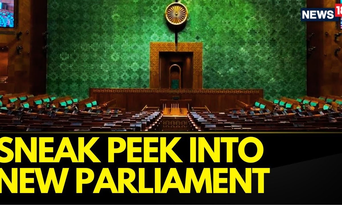 New Parliament Building India | First Look From Inside The Brand New ...