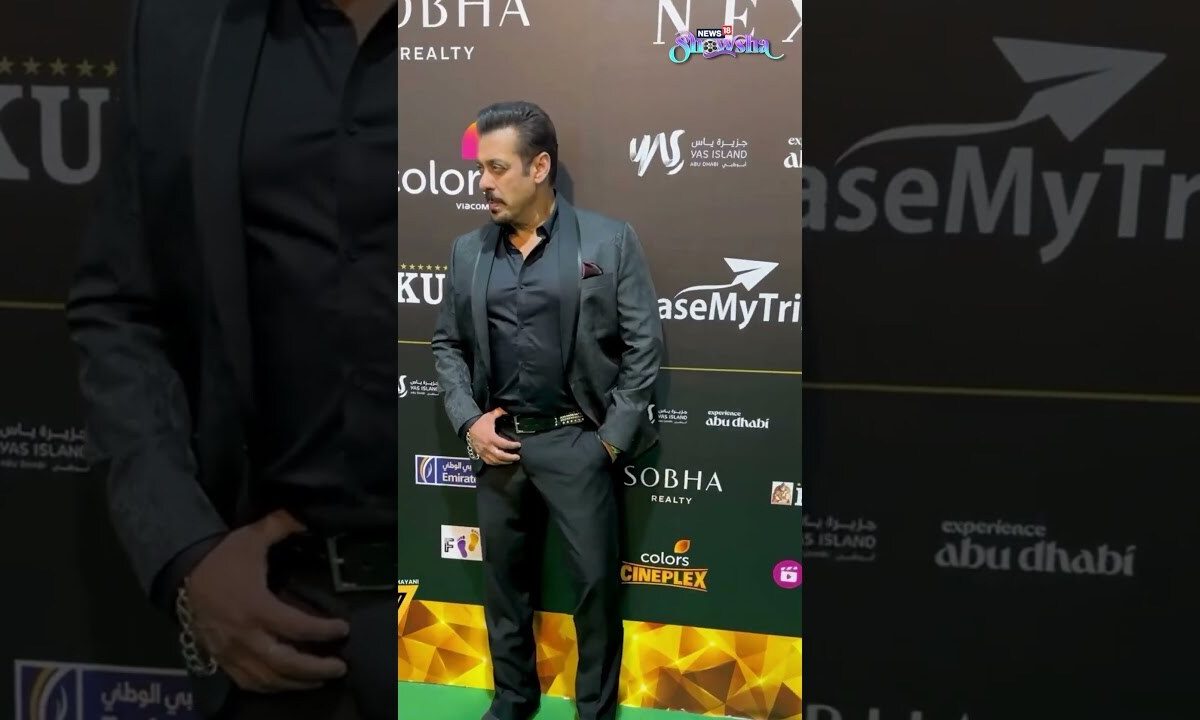 Salman Khan Makes Dashing Entry At Iifa 2023 Pre Event Iifa