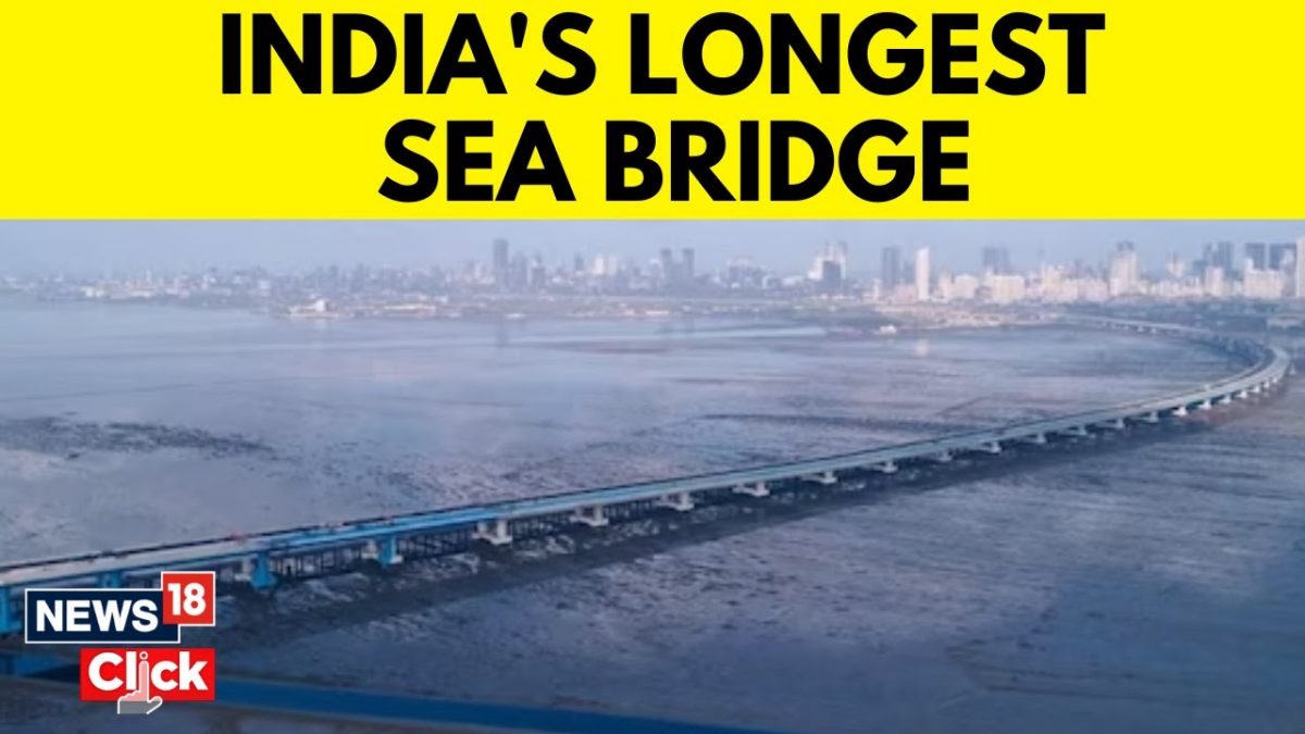 India’s Longest Sea Bridge | Mumbai Trans Harbour Link To Be Opened For ...