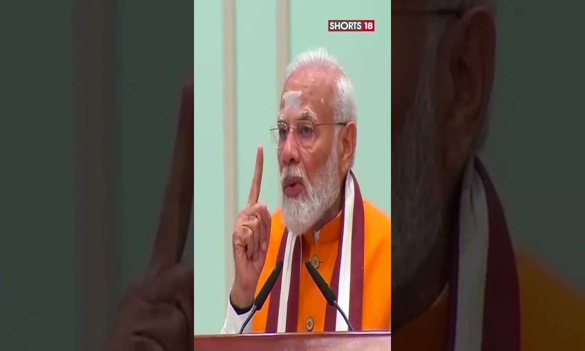 PM Modi Calls Sengol 'A Symbol of Power' | New Parliament Building ...