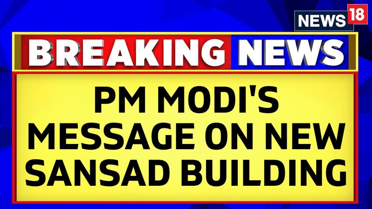 PM Modi News | New Parliament Building | PM Modi's New Tweet On New ...
