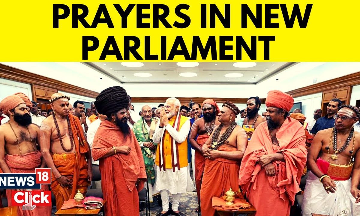 Watch! Multi-Faith Prayer At New Parliament Building | PM Modi ...