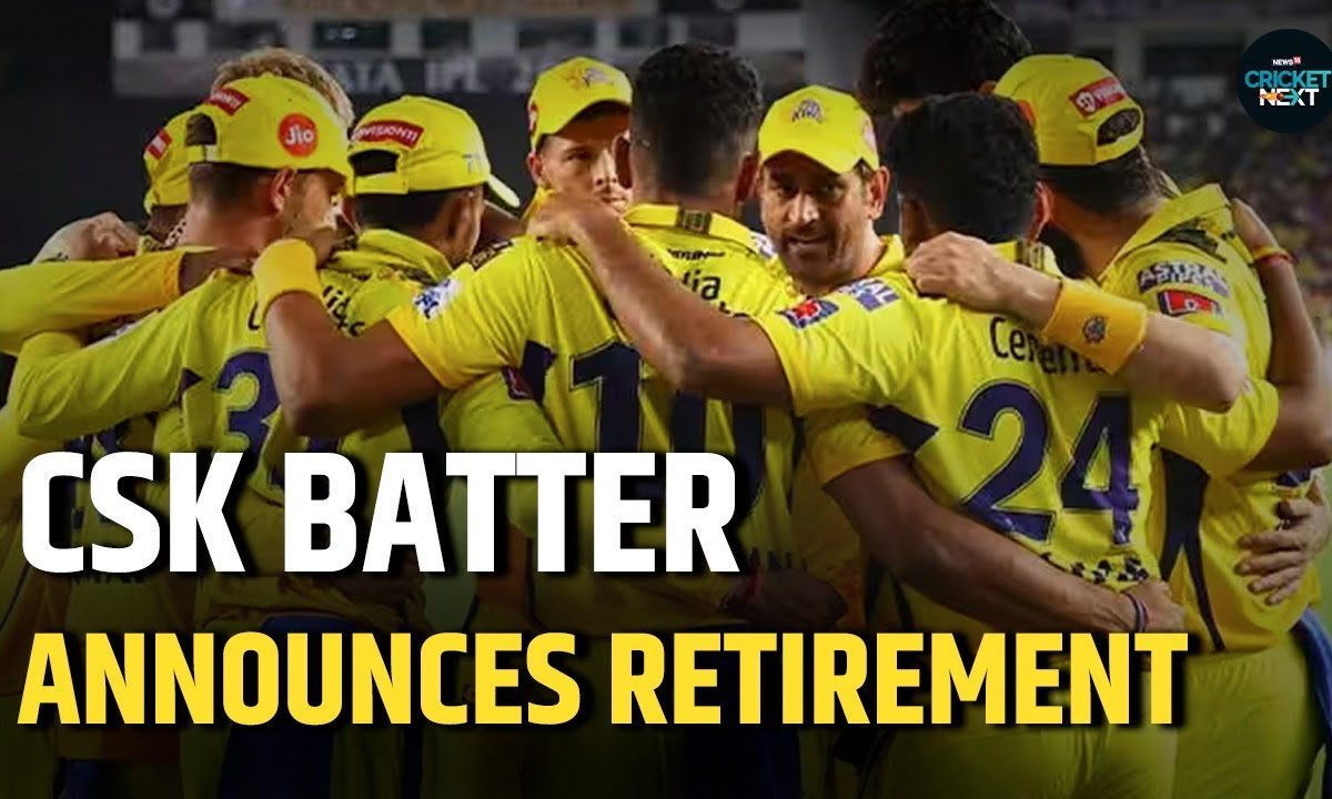 CSK batter announces retirement, CSK vs GT will be his last match | IPL ...