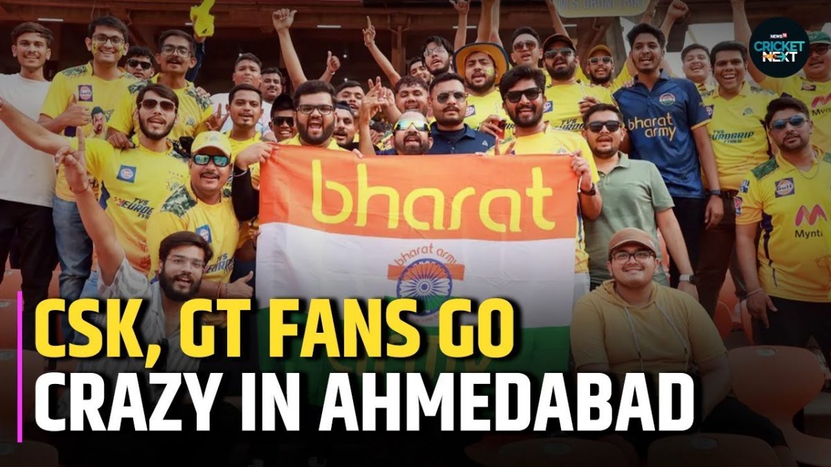 IPL 2023 Final CSK vs GT Crowd Gather Outside The Stadium in Thousands ...