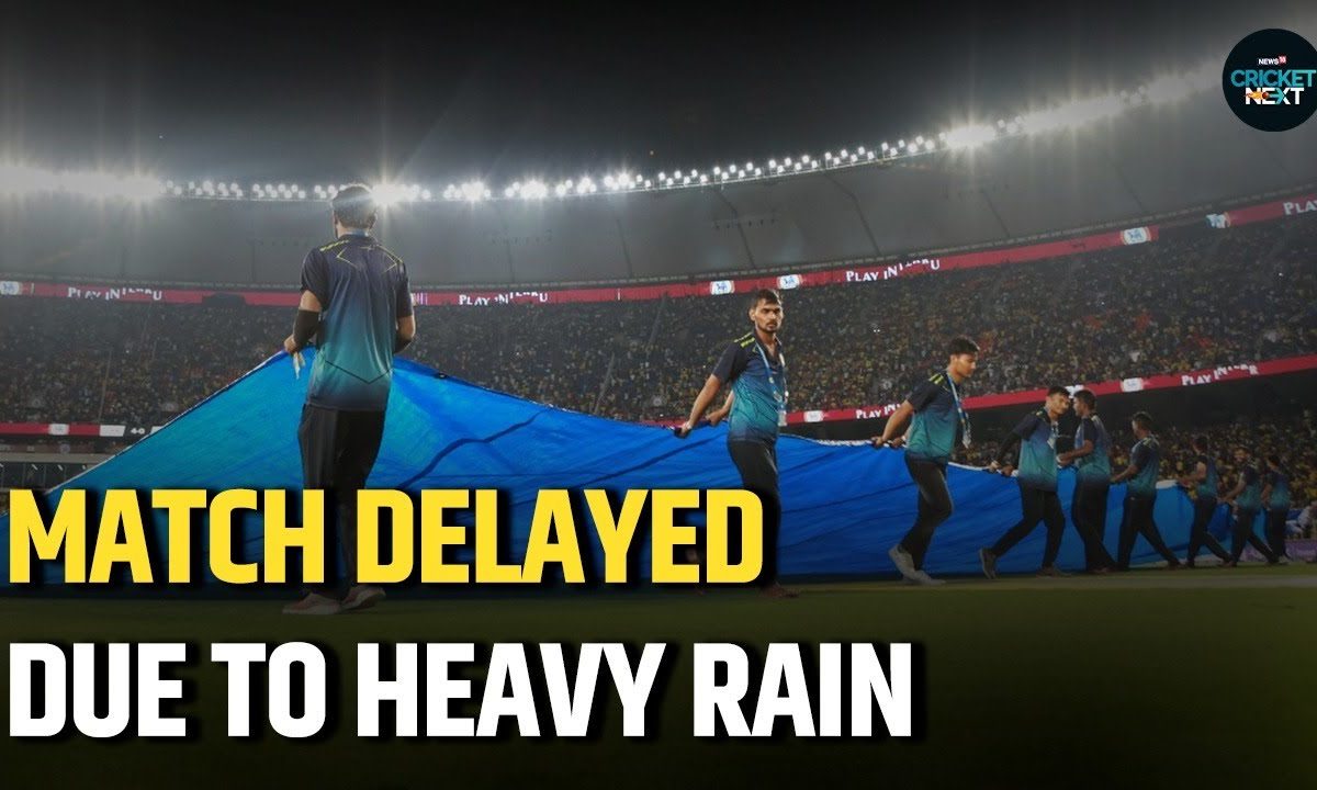 GT vs CSK IPL 2023 Final Match Delayed Due to Heavy Rain | Cricket News ...