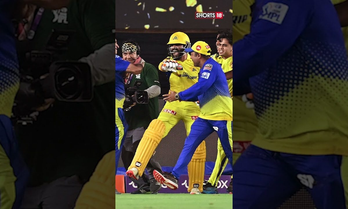 CSK Vs GT Final | IPL Final | IPL 2023 Final | CSK Bags The Trophy | #iplfinal | #shorts - News18
