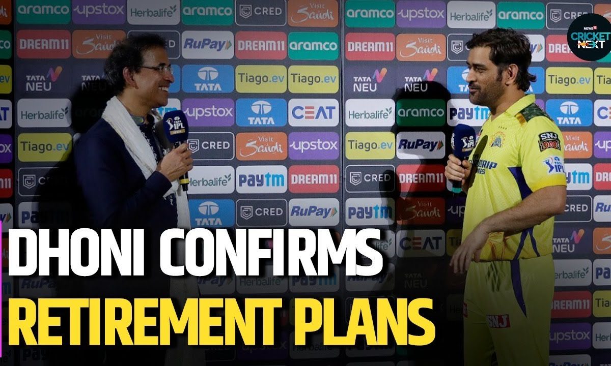 MS Dhoni's big revelation on Retirement after CSK's IPL 2023 title win | Chennai Super Kings ...