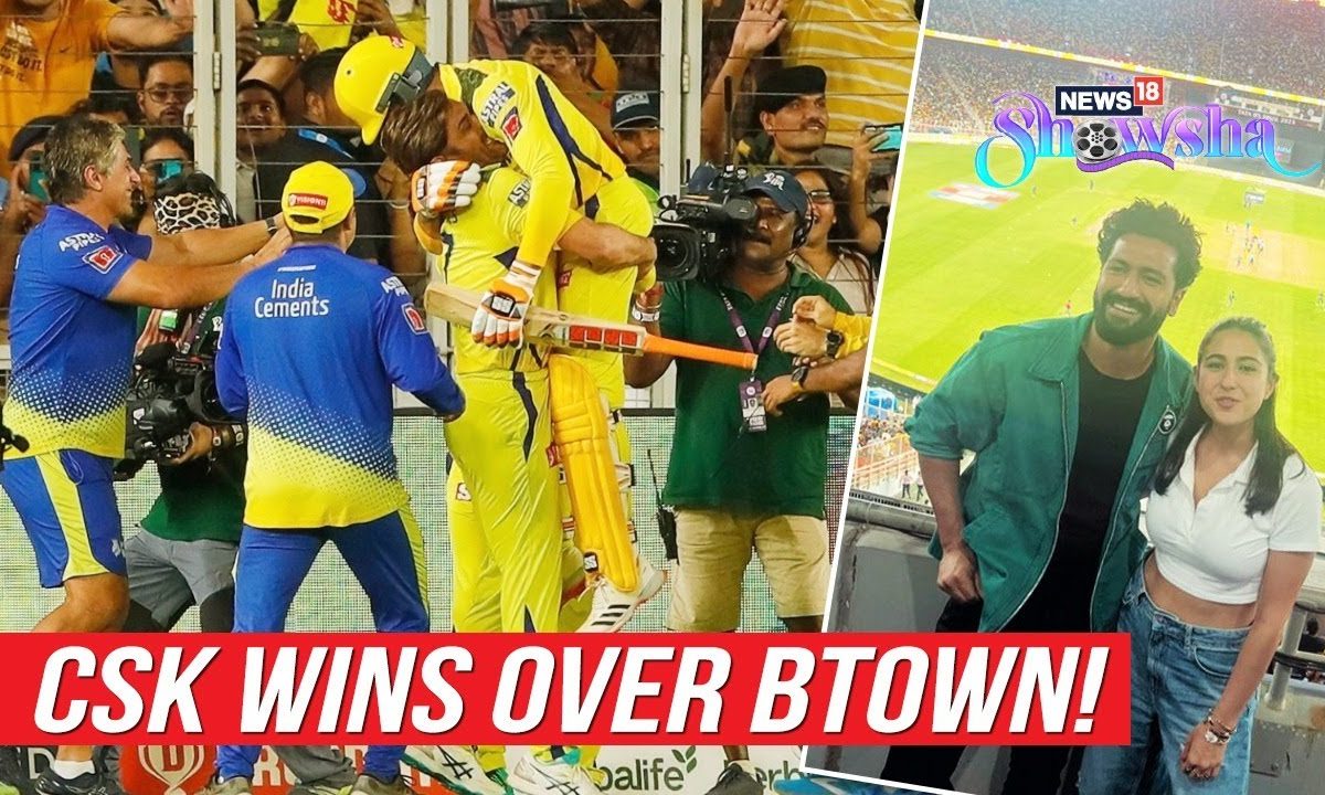 Vicky, Sara, Ranveer Cheer For Team CSK On IPL Win | Nick Jonas Praises ...