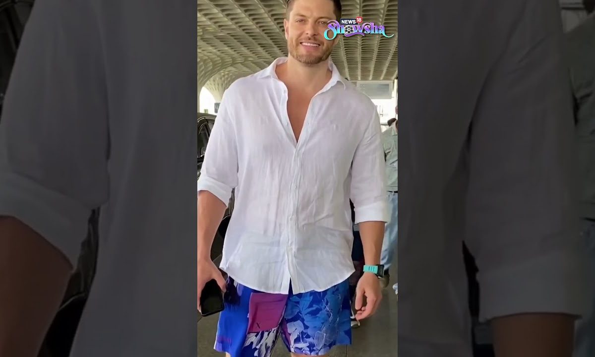 Actor Jason Shah In Uber Cool Look At The Airport | Jason Shah At ...