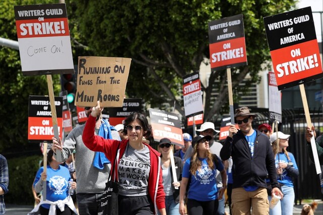 Hollywood Actors Stage Massive Strike, Unite Against Pay Cuts and AI ...