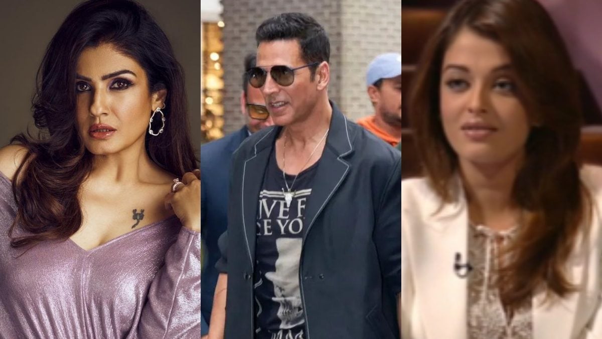 When Aishwarya Rai SLAMMED Report That Raveena 'Caught' Her With Akshay ...