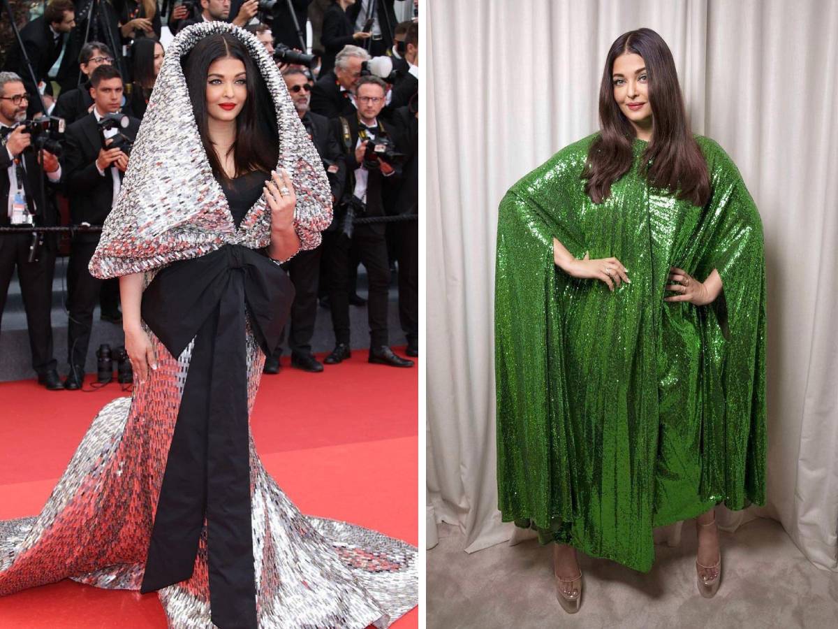 Aishwarya Rai Cannes Green Dress