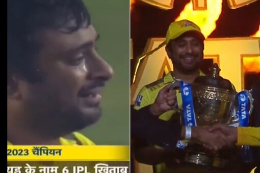 WATCH: Rayudu in Tears After Final Knock for CSK, MS Dhoni Lets Him Lift the IPL Trophy - News18