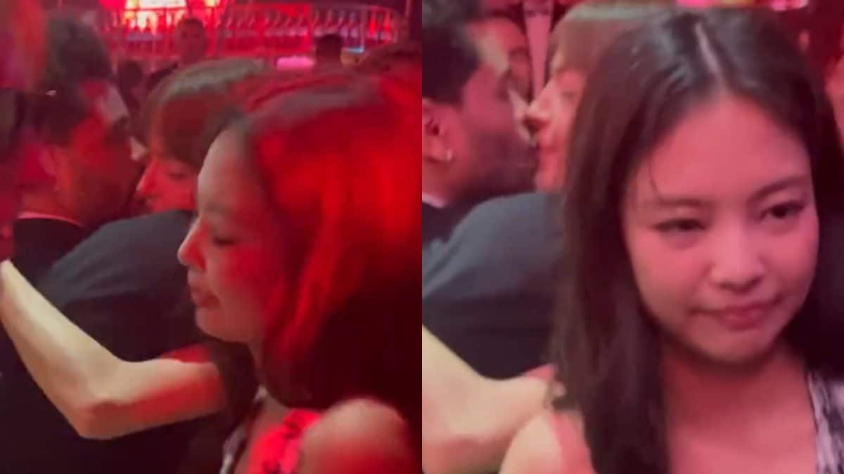 BLACKPINK: Drunk Jennie Has An EPIC Reaction to The Weeknd Kissing Simi ...