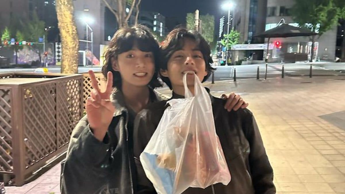 BTS: Kim Taehyung Treats Taekook Fans By Sharing Adorable Pic With Jungkook, Wooga Squad Joins ...