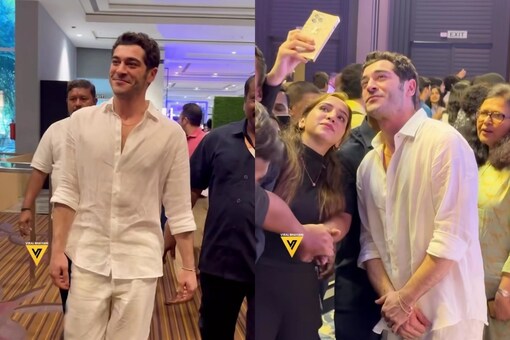 Turkish Actor Burak Deniz Spotted In Mumbai, Fans Call Him 'Charismatic ...