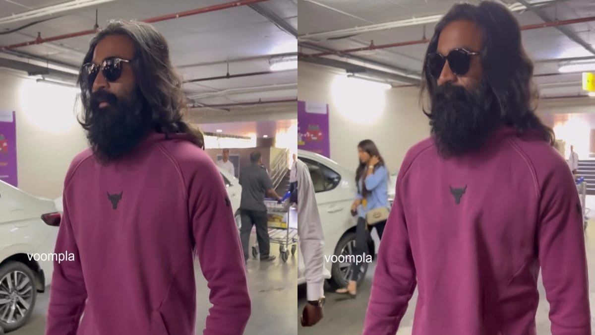 Dhanush Looks Unrecognisable In His Captain Miller Look As Lands In ...