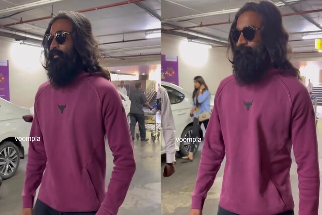 Dhanush Looks Unrecognisable In His Captain Miller Look As Lands In ...