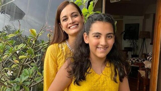Dia Mirza Talks About The Funny Nickname That Step-Daughter Samaira Has ...