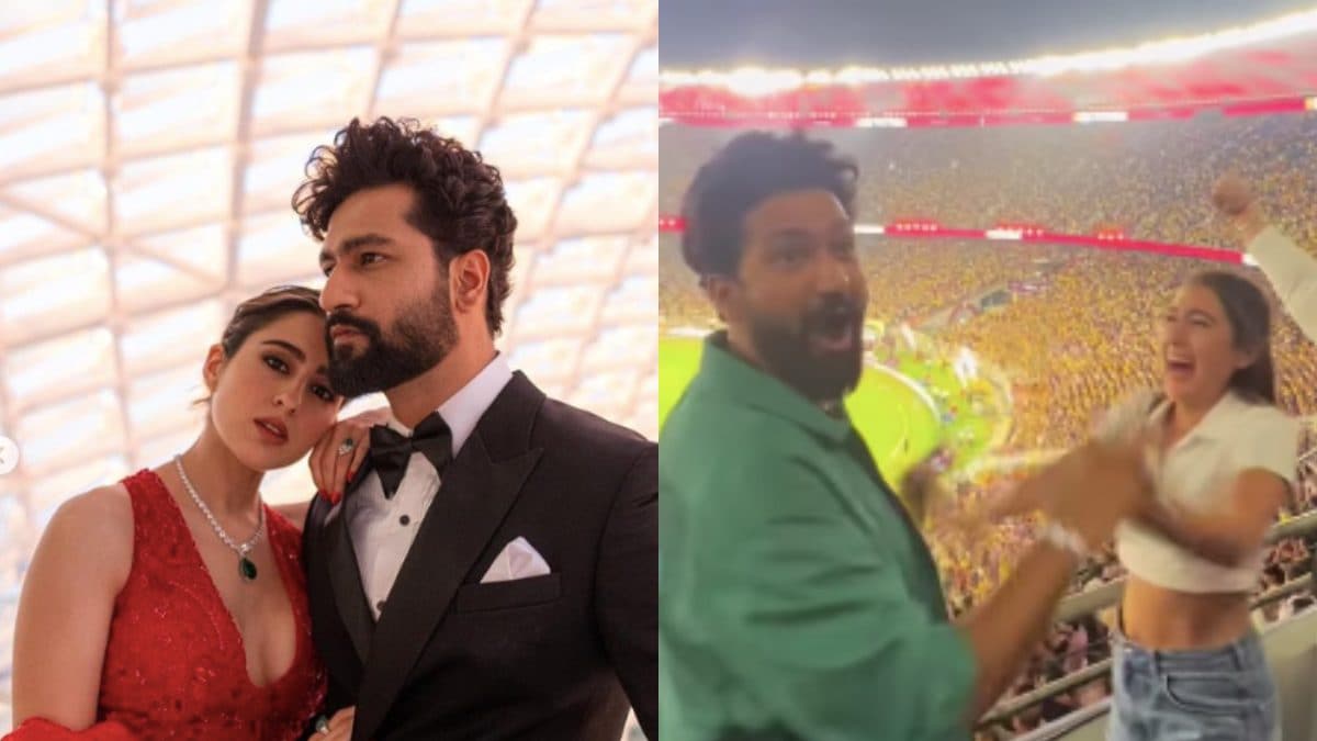 Sara Ali Khan, Vicky Kaushal In Disbelief As Jadeja Clinches IPL Win ...