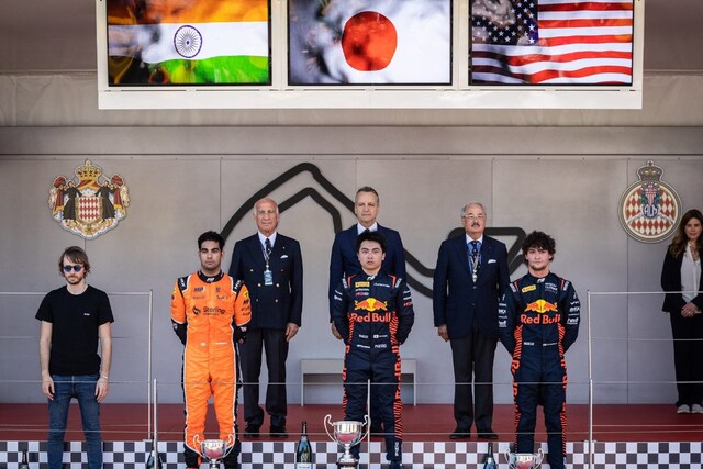 F2 Championship: Jehan Daruvala Finishes Second in Monaco Sprint Race ...