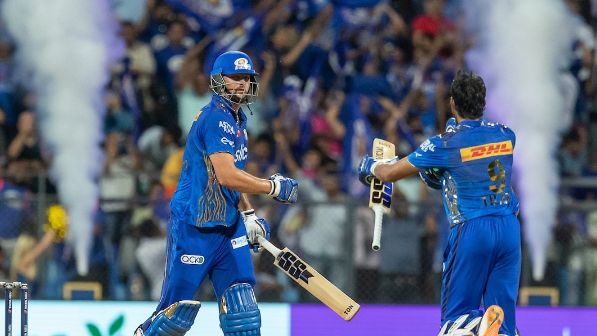IPL 2023, MI vs RR in Pics: Tim David Helps MI Pull off Miraculous Win ...