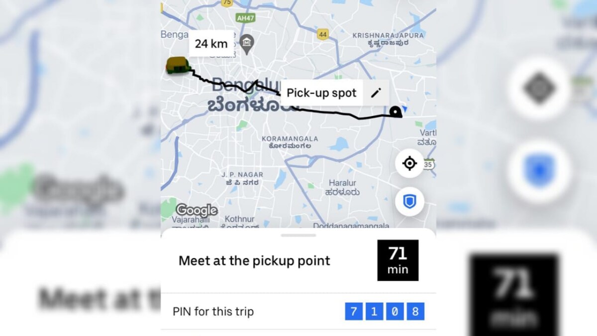 71-Minute Waiting Time On Uber Auto? This Can Only Happen In Bengaluru ...
