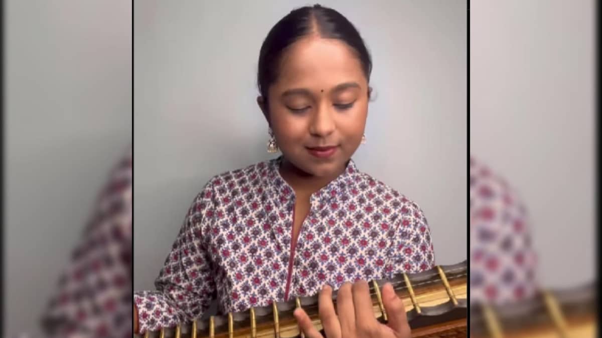 Viral Video: Woman's Veena Cover Of Apna Bana Le Hits The Right Notes ...