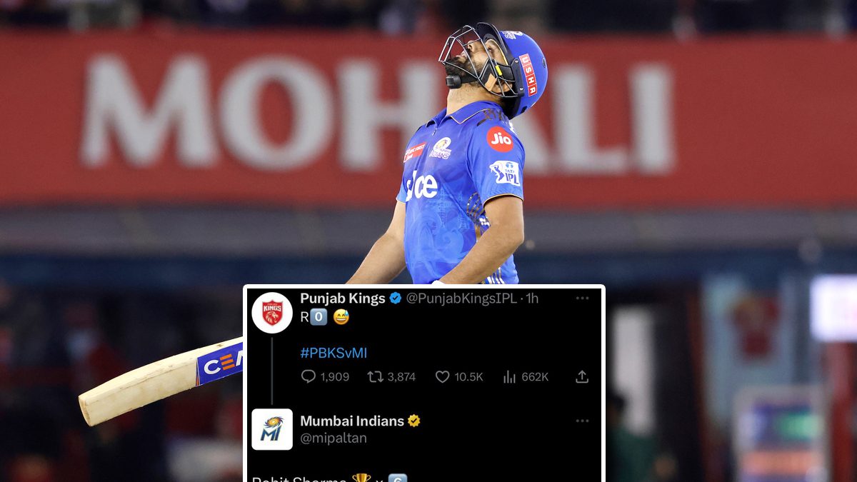 IPL 2023: Mumbai Indians Roast Punjab Kings Over Empty Trophy Cabinet ... IPL 2023: Mumbai Indians Roast Punjab Kings Over Empty Trophy Cabinet ...