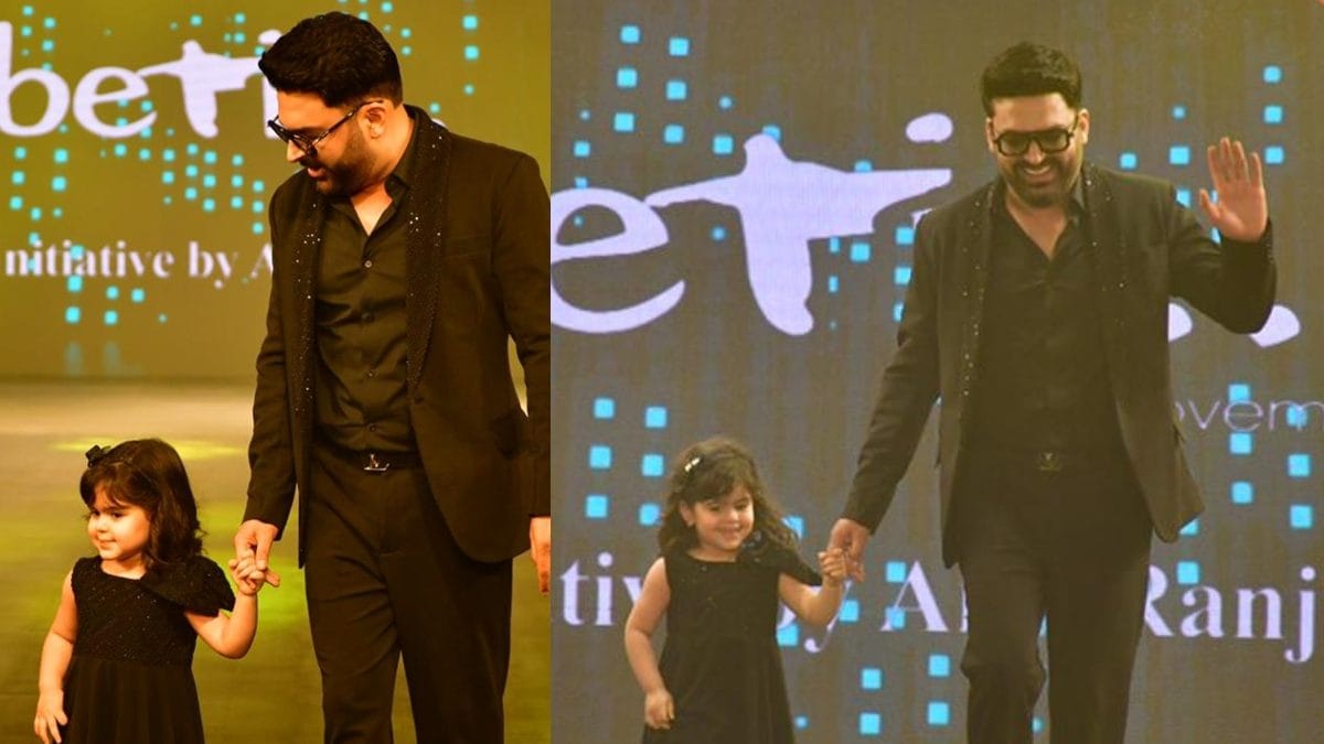 Kapil Sharma Walks The Ramp With His Daughter Anayra and It's The ...
