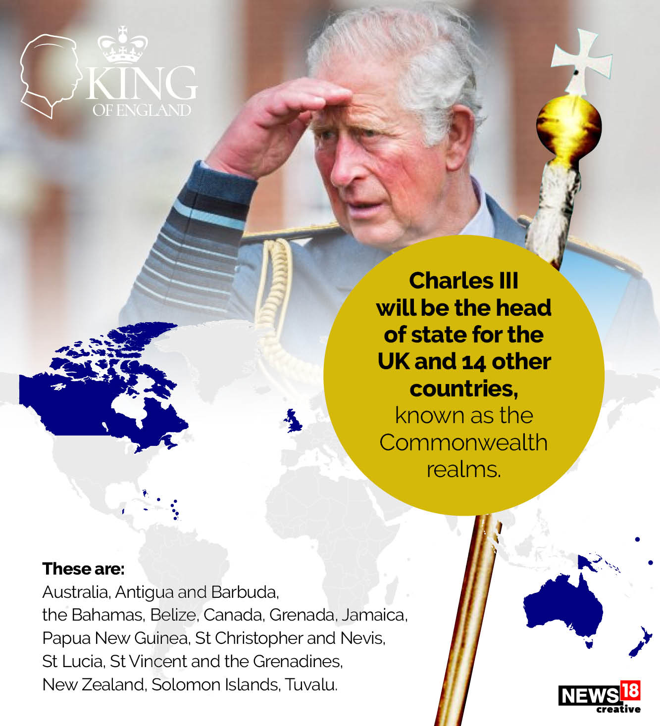 In GFX | Things to Know About King Charles III Ahead of Coronation Day ...