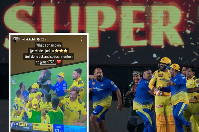 CSK Win IPL 2023: What a Champion! Virat Kohli Turns Fanboy in Praise for MS Dhoni and Ravindra ...