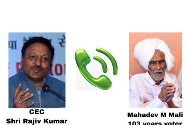 In Karnataka, 103-Year-Old Man Casts Ballot Via Vote-from-Home Facility ...