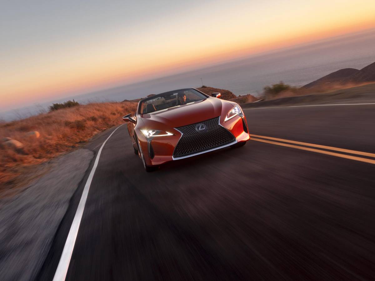 2024 Lexus LC 500 Convertible in Pics: See Design, Features, Interior ...