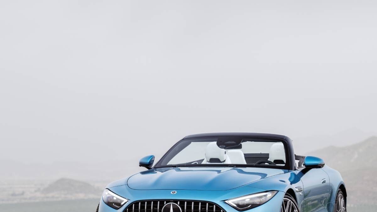 Mercedes-AMG SL 43 Convertible in Pics: See Design, Features, Interior ...