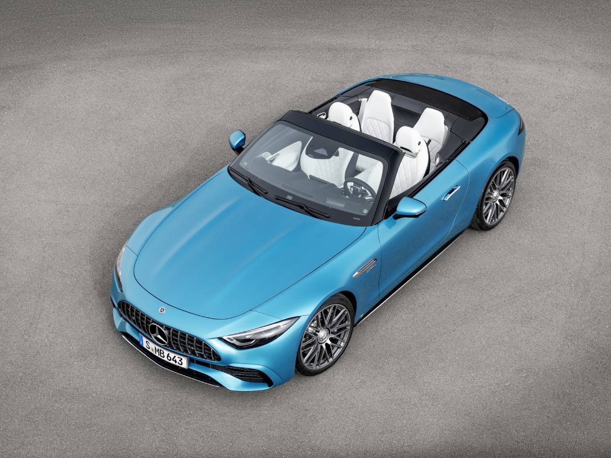 Mercedes-AMG SL 43 Convertible in Pics: See Design, Features, Interior ...