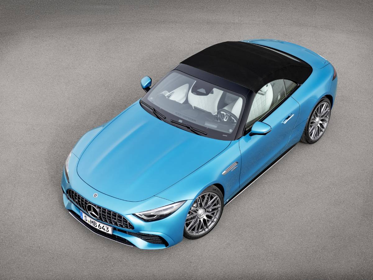 Mercedes-AMG SL 43 Convertible in Pics: See Design, Features, Interior ...