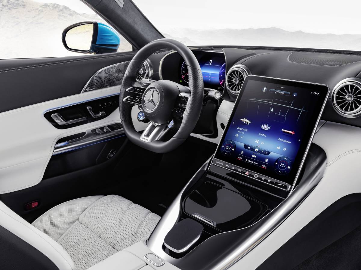 Mercedes-AMG SL 43 Convertible in Pics: See Design, Features, Interior ...