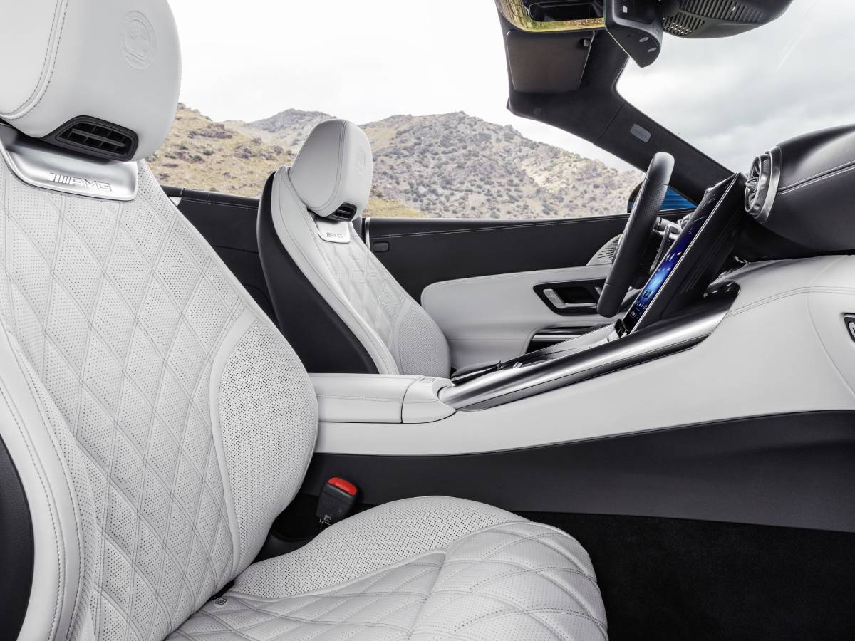 Mercedes-AMG SL 43 Convertible in Pics: See Design, Features, Interior ...