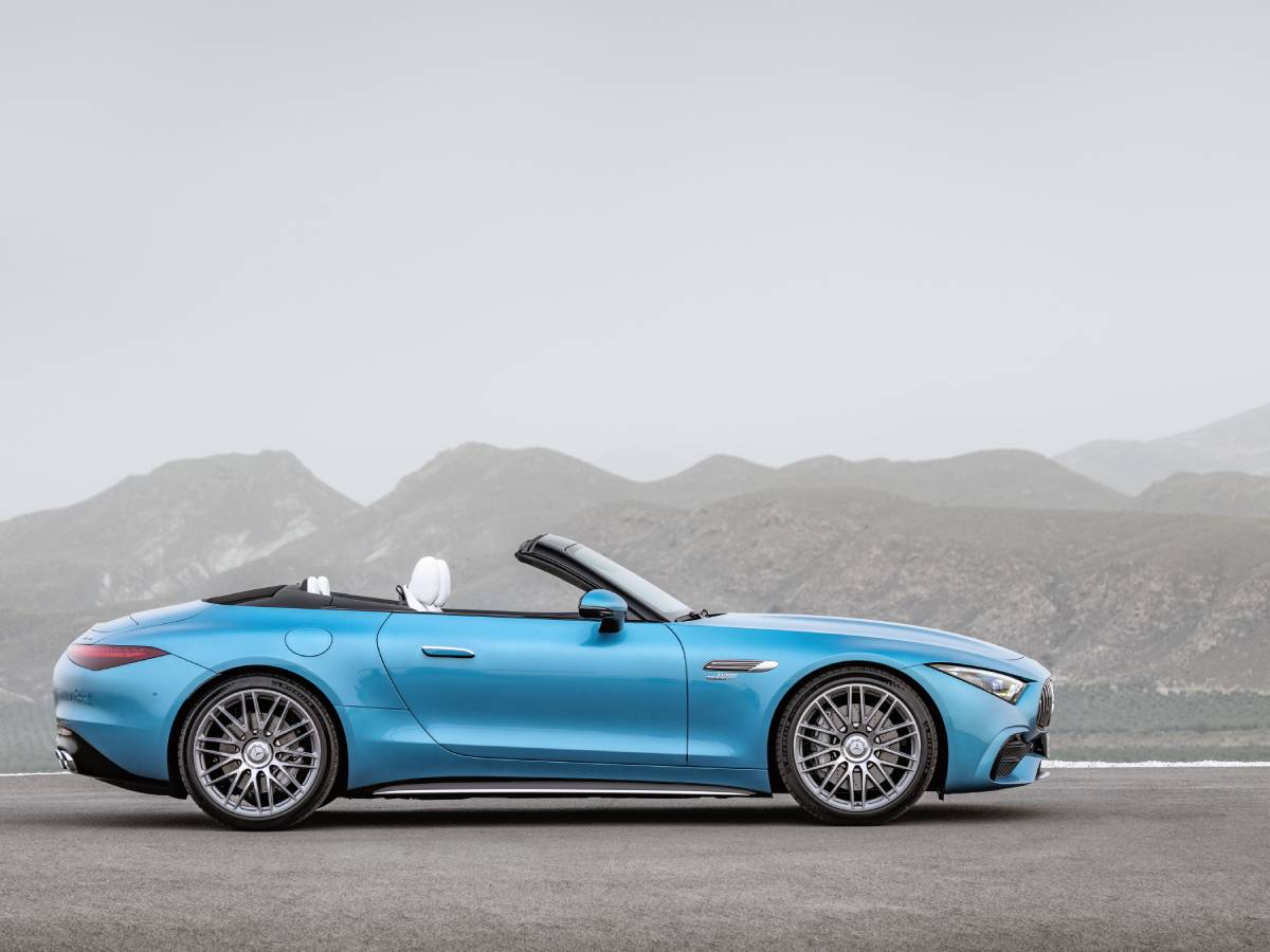 Mercedes-AMG SL 43 Convertible in Pics: See Design, Features, Interior ...