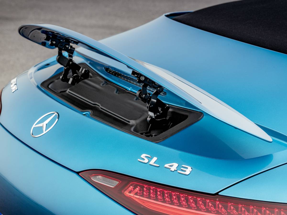 Mercedes-AMG SL 43 Convertible in Pics: See Design, Features, Interior ...