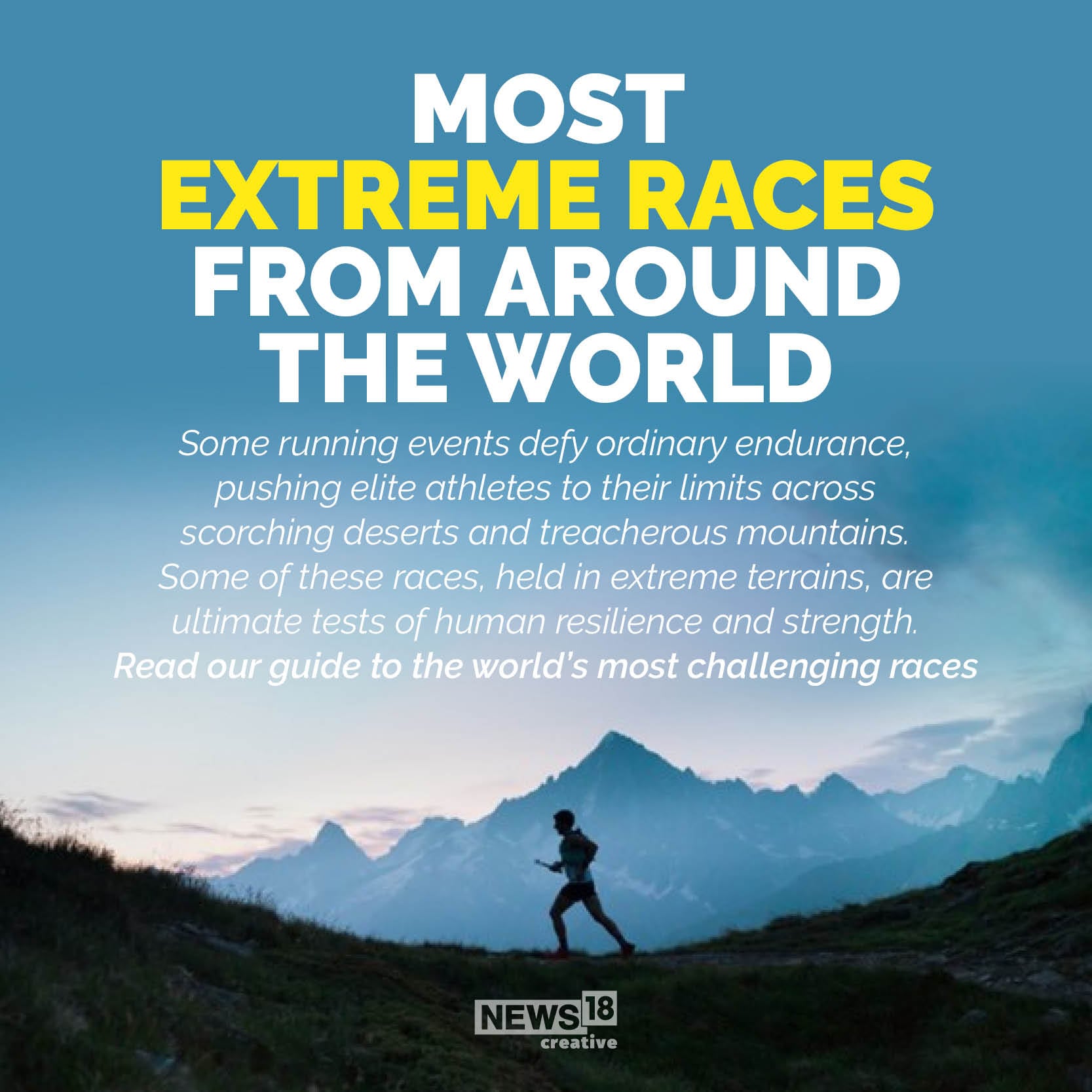 Most Extreme Races from Around The World - News18