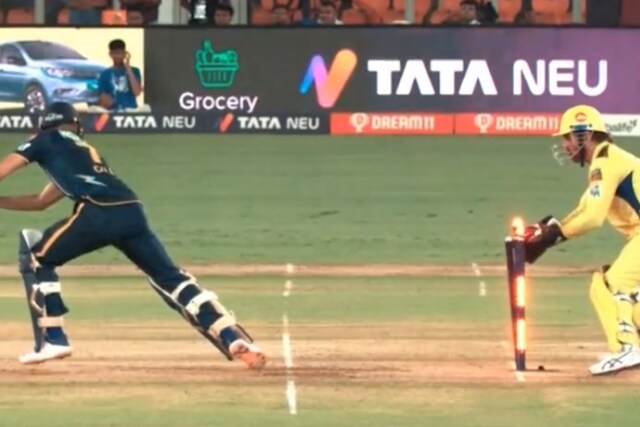 WATCH: Dhoni's Lightning-fast Glove Work Beats Shubman Gill, CSK ...