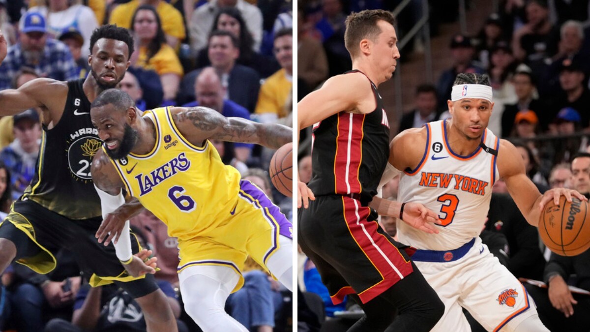 NBA Playoffs: LA Lakers Beat Golden State Warriors, New York Knicks ...