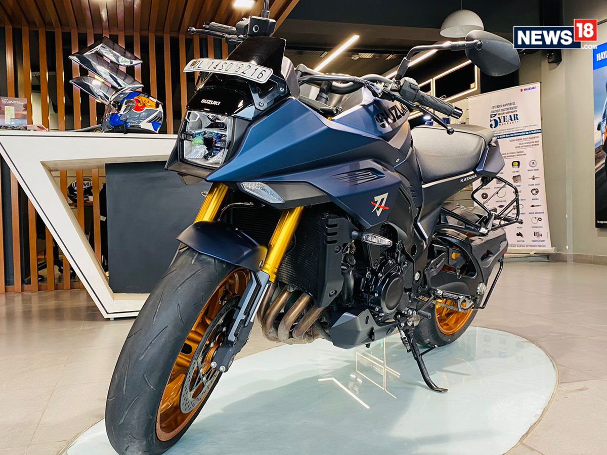 Suzuki Katana in Pics: See Design, Features, and More - News18