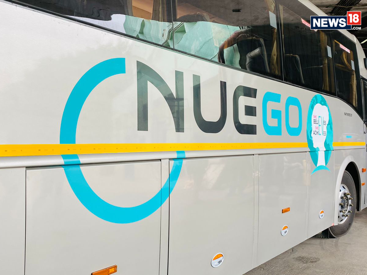 IN PICS: NueGo Electric Bus with All-Women Crew - News18