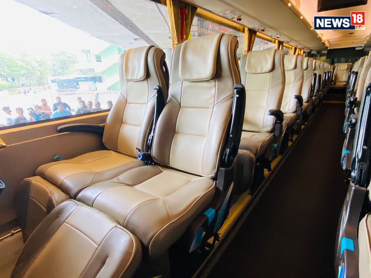 IN PICS: NueGo Electric Bus with All-Women Crew - News18