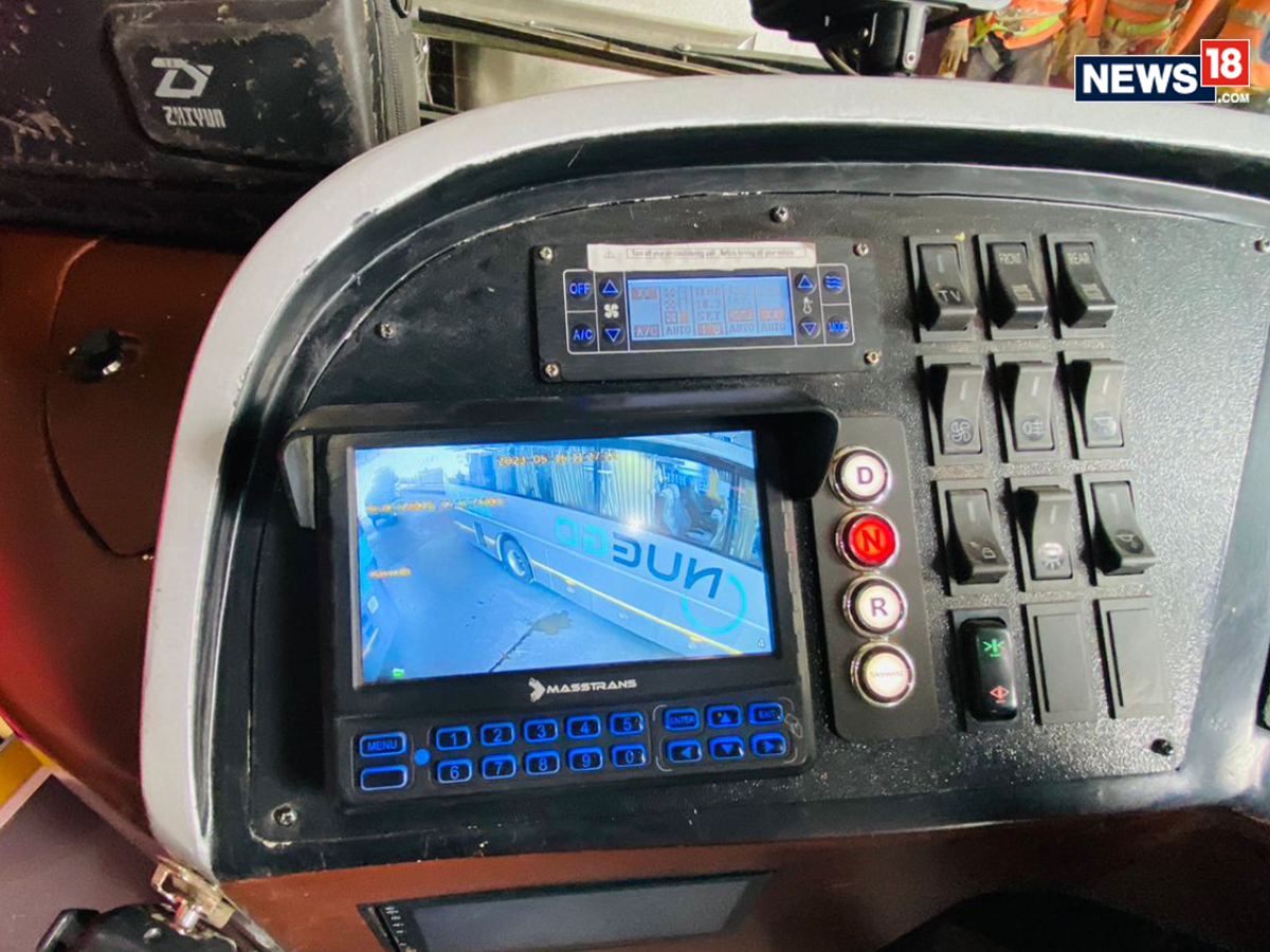 IN PICS: NueGo Electric Bus with All-Women Crew - News18